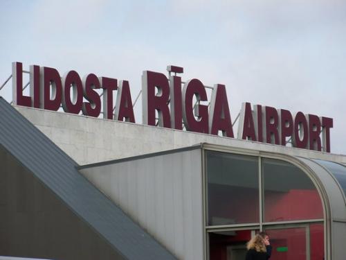 Riga Latvia - Flughafen Riga RIX